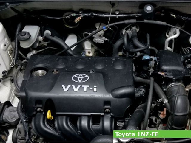 Toyota 1NZ-FE especificaciones del motor y datos de servicio | Wersis.net